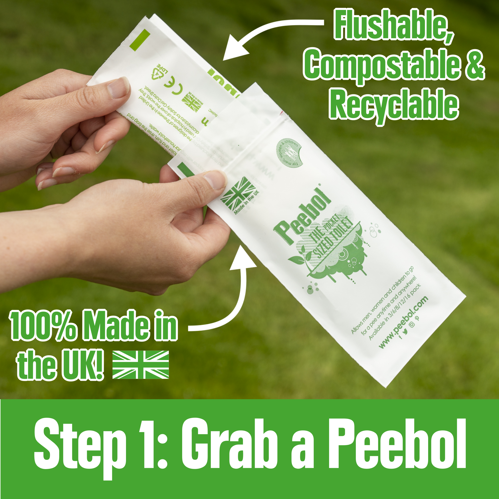 Peebol - The Pocket Sized Toilet - Shewee